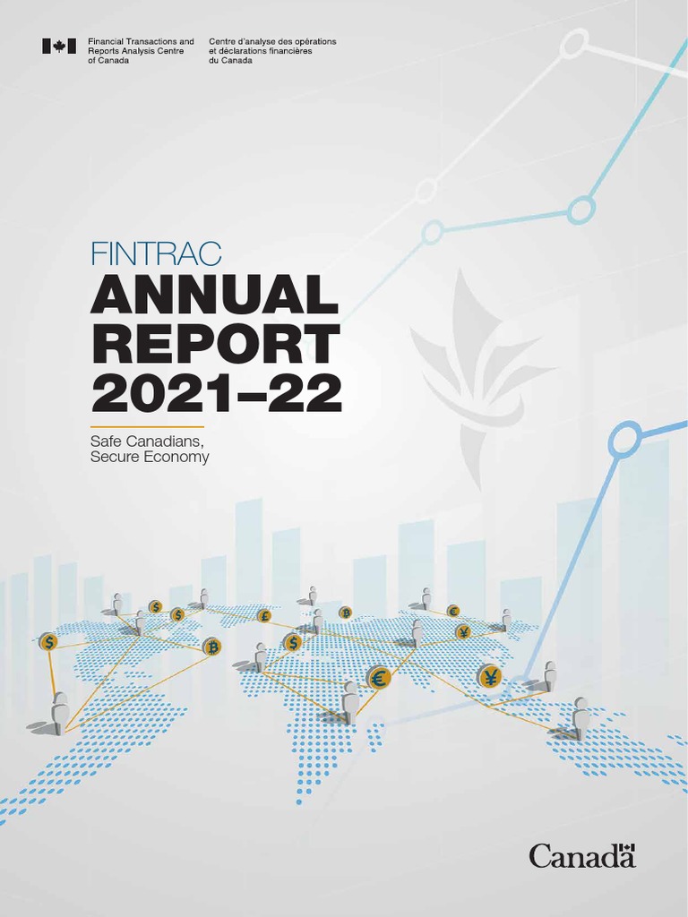 Fintrac Annual Report 2021 2022 | PDF | Money Laundering | Regulatory ...