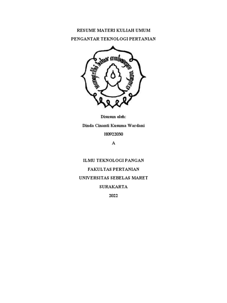 Resume Materi Kuliah Uts PTP | PDF