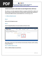Bank Account Management User Manual | PDF | Banks | Computing