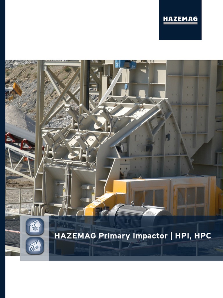 Hazemag Hpi HPC Eng | PDF | Mill (Grinding) | Manufactured Goods