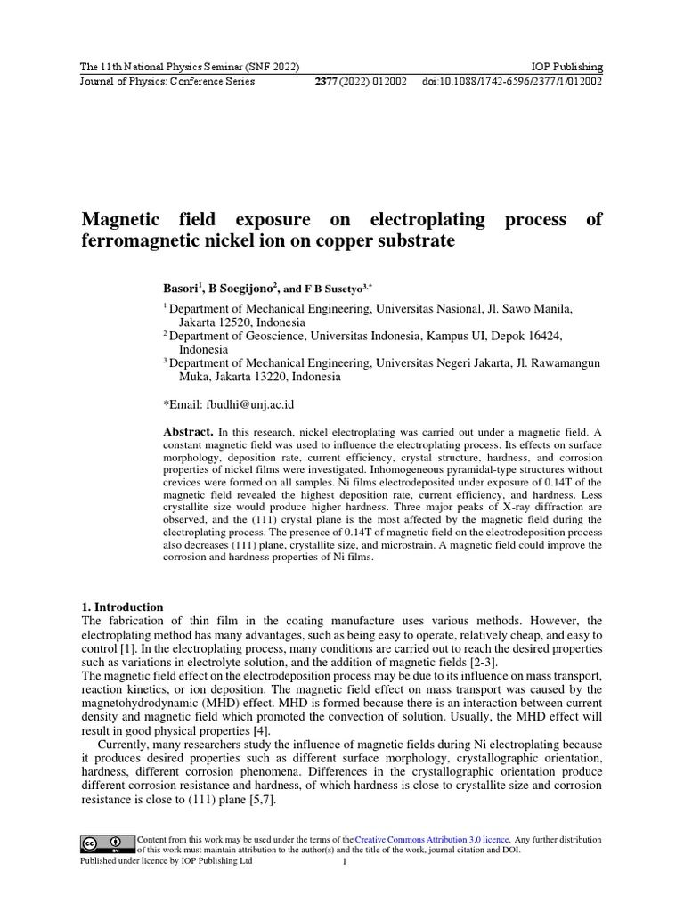 Magnetic Field Exposure On Ele | Download Free PDF | X Ray ...