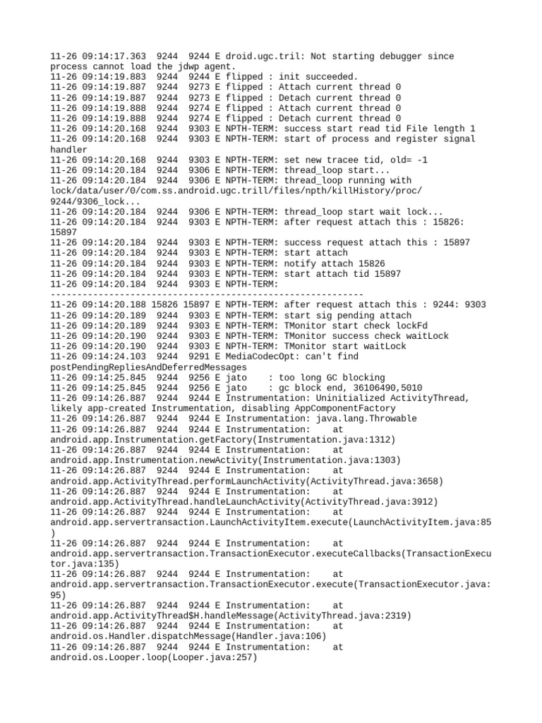 Log Pdf Java Programming Language Computing Platforms