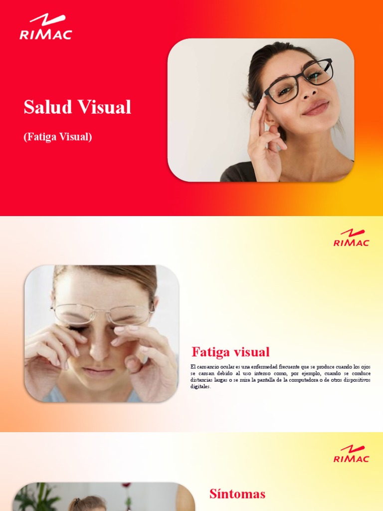 Fatiga Visual - Rimac 2022 | PDF | Ojo humano | Medicina CLINICA