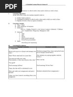 Detailed Lesson Plan About Force and Motion | PDF | Force | Lesson Plan