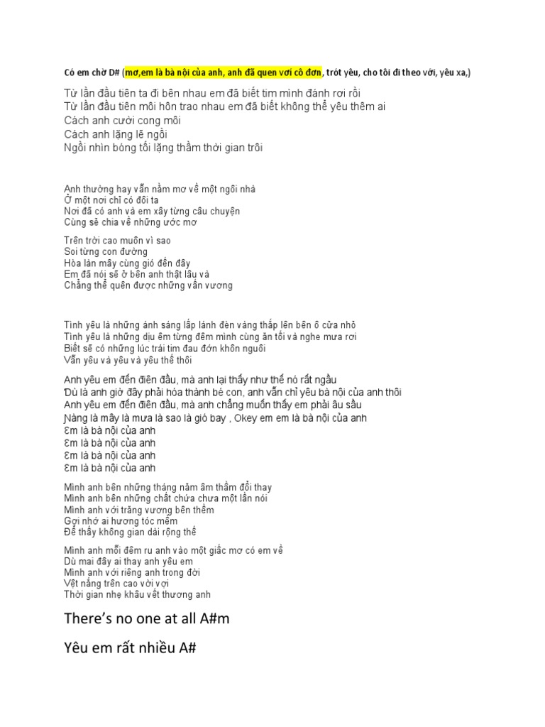 Sing My Song | PDF