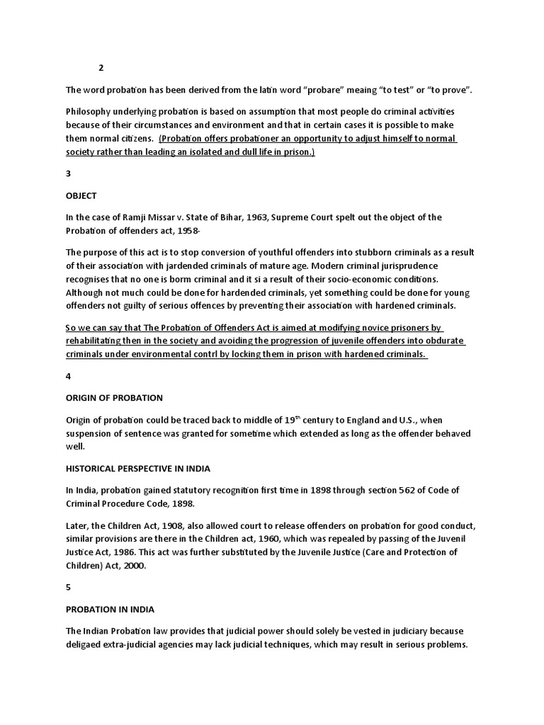Probation and Parole Presentation | PDF | Law