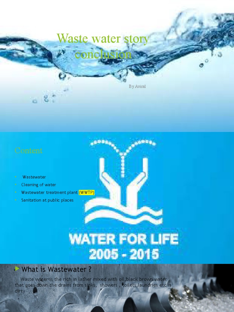 Waste Water Story | PDF