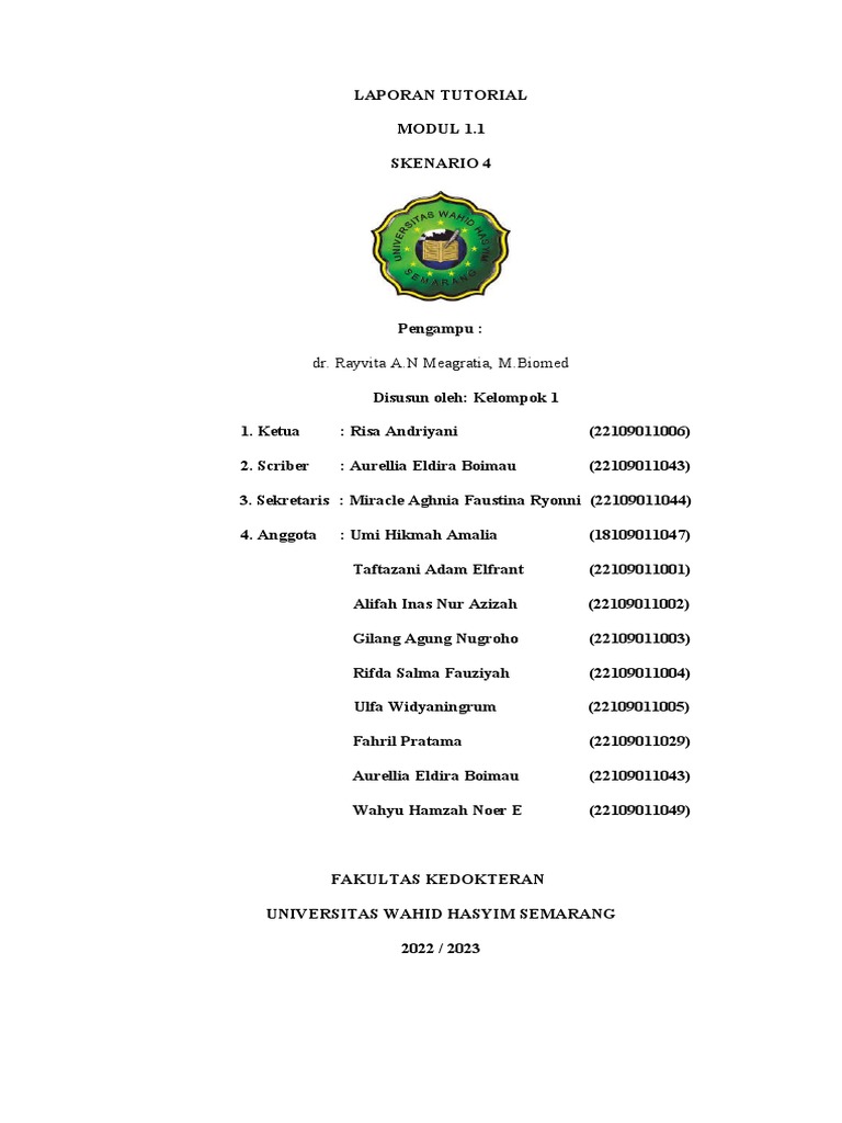 Laporan Tutorial | PDF