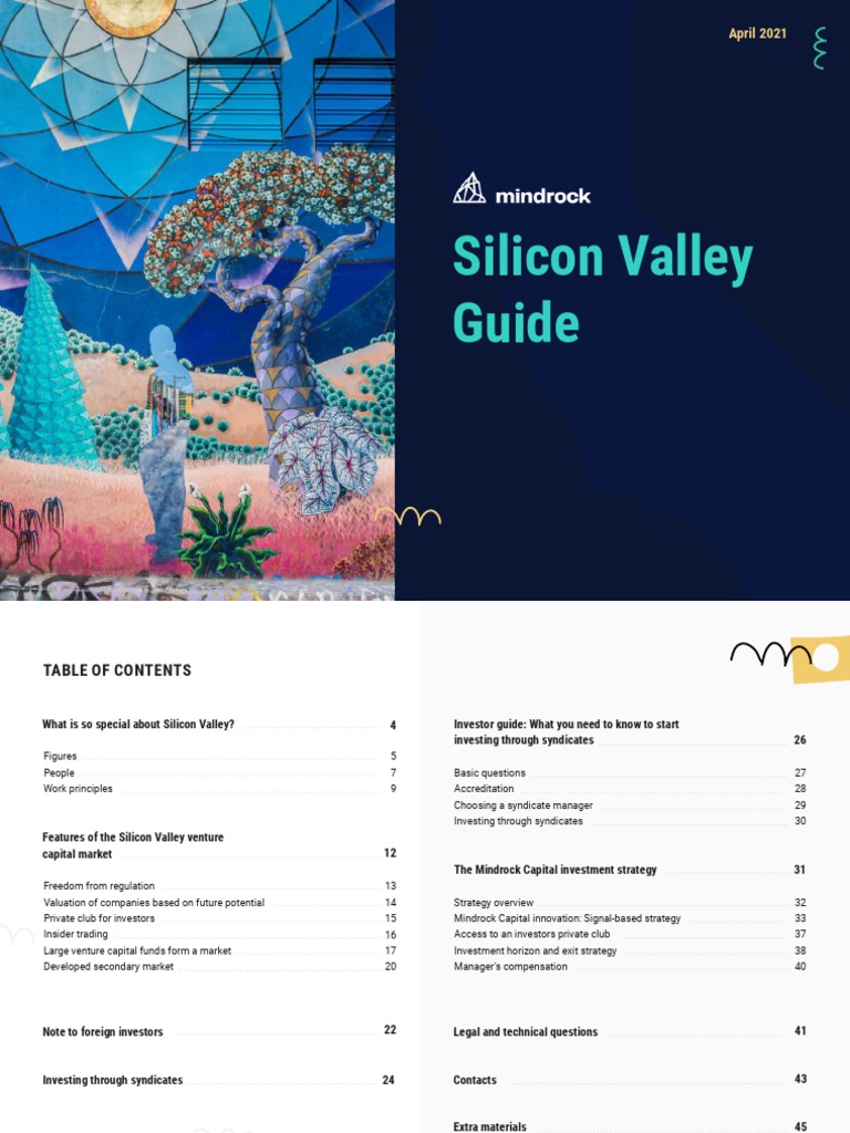 Mindrock Silicon Valley Guide En21 | PDF