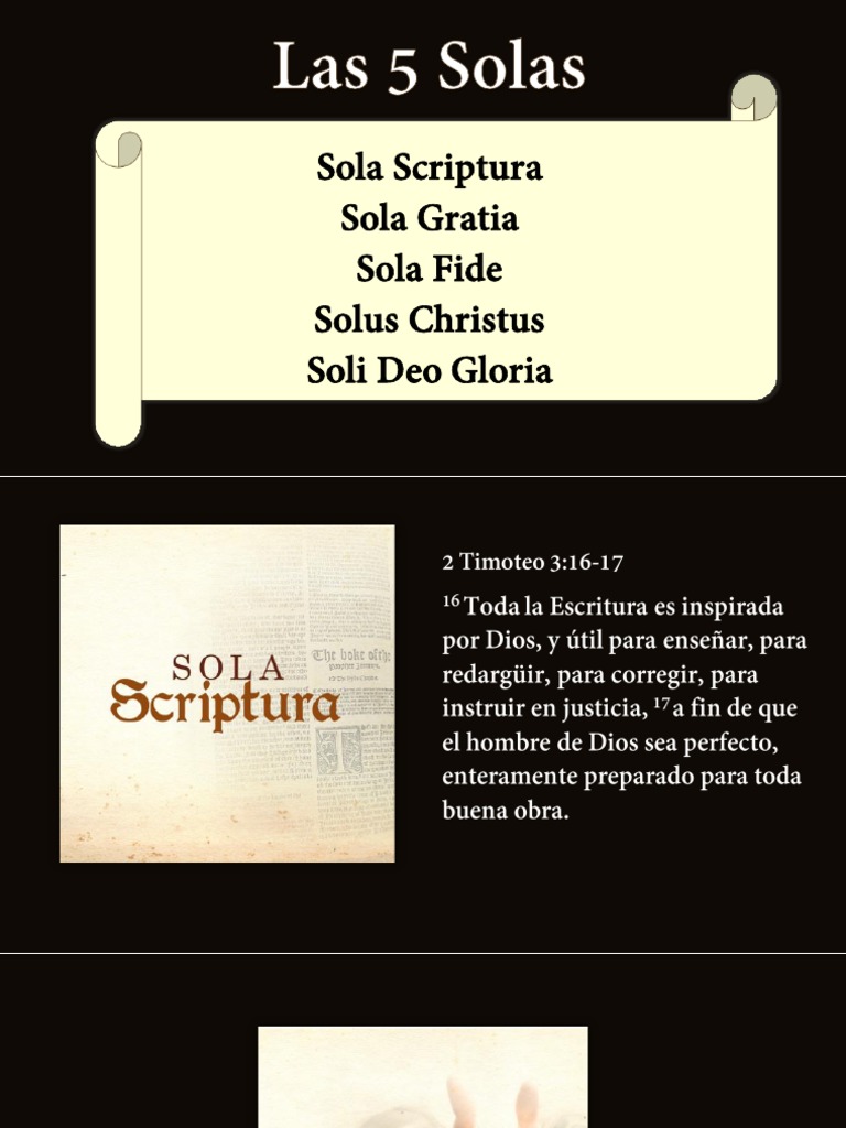 5 Solas | PDF