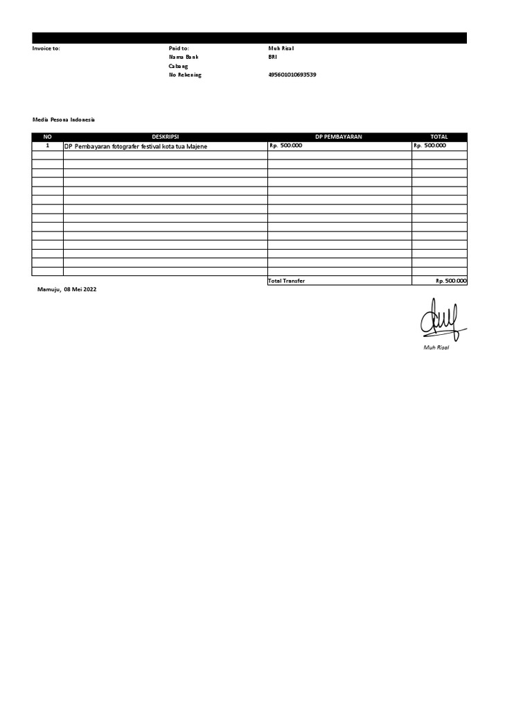 Invoice Pdf