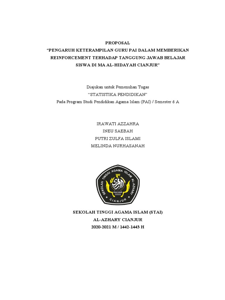 Proposal Cep Ramdan Ira Gengs | PDF