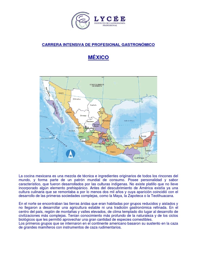 2-Cocina Regional Mexicana | PDF | Maíz | Cocina mexicana