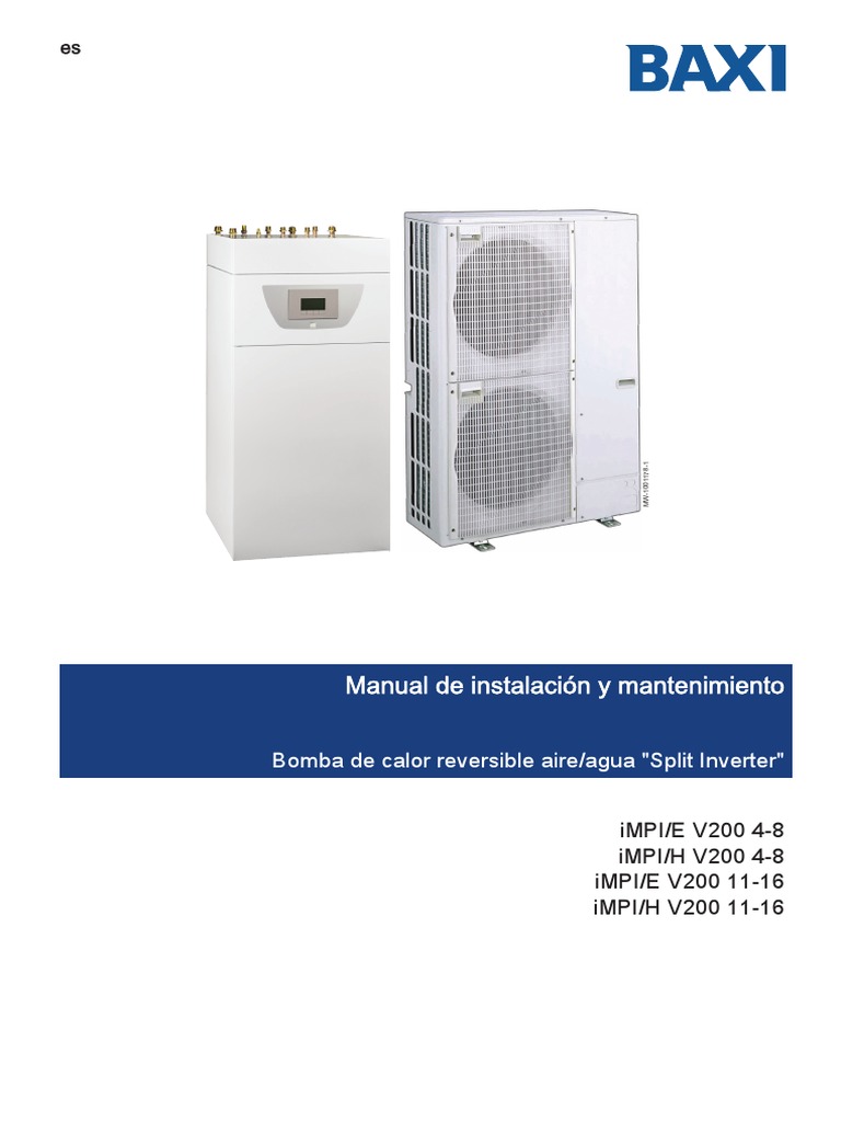 Baxi v200 | PDF