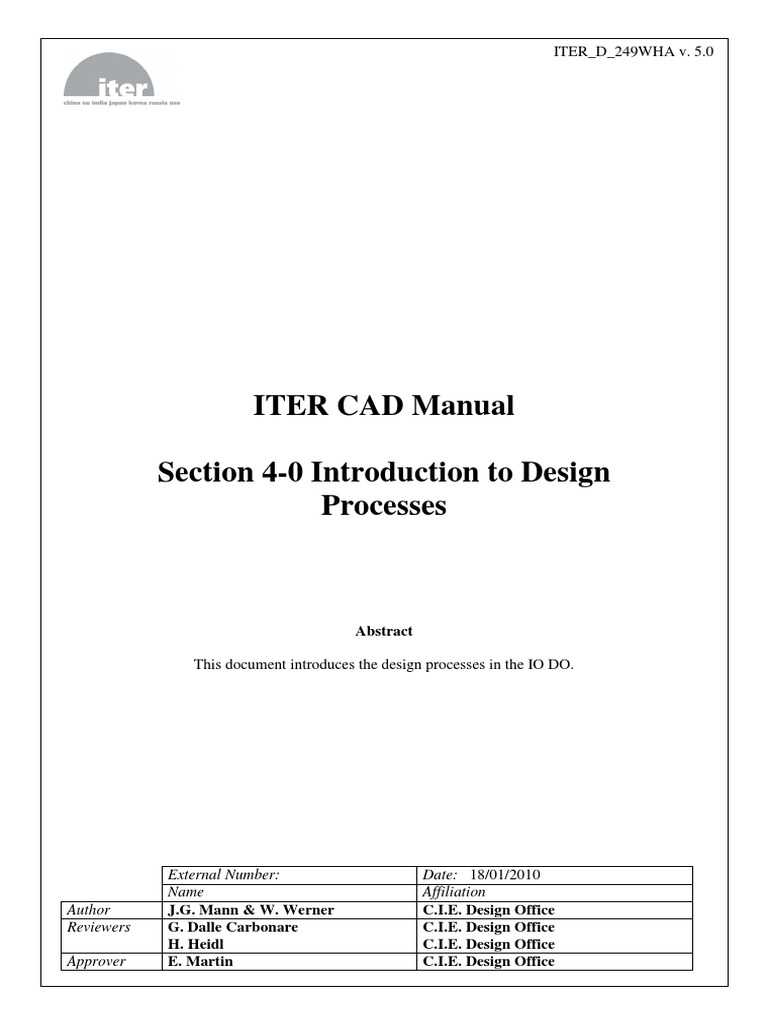 CAD Manual 04-0 Introduction To Design P 249WHA v5 0 | PDF | Software ...