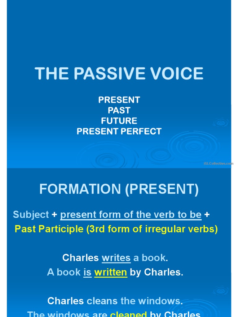 The Passive Voice Explanation | PDF | Verb | Language Families