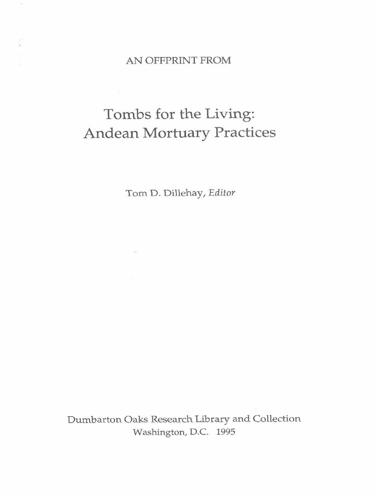 Where Do The They Rest - 1995 | PDF | Burial | Inca Empire