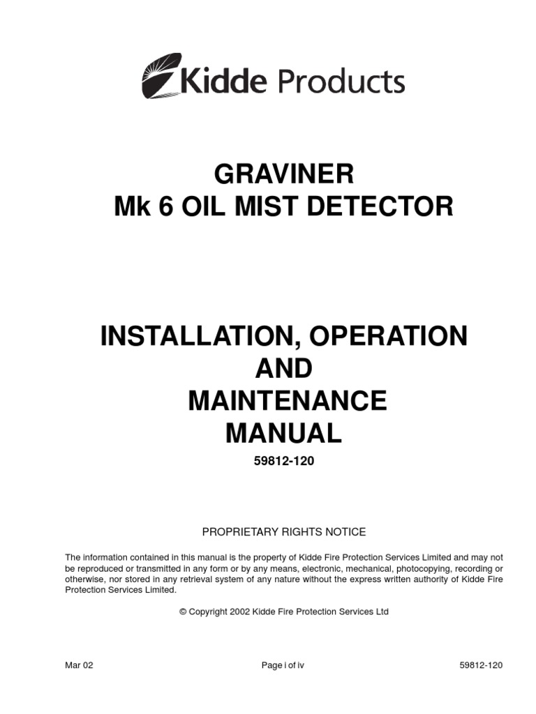 OMD Graviner MK 6 | PDF | Menu (Computing) | Relay