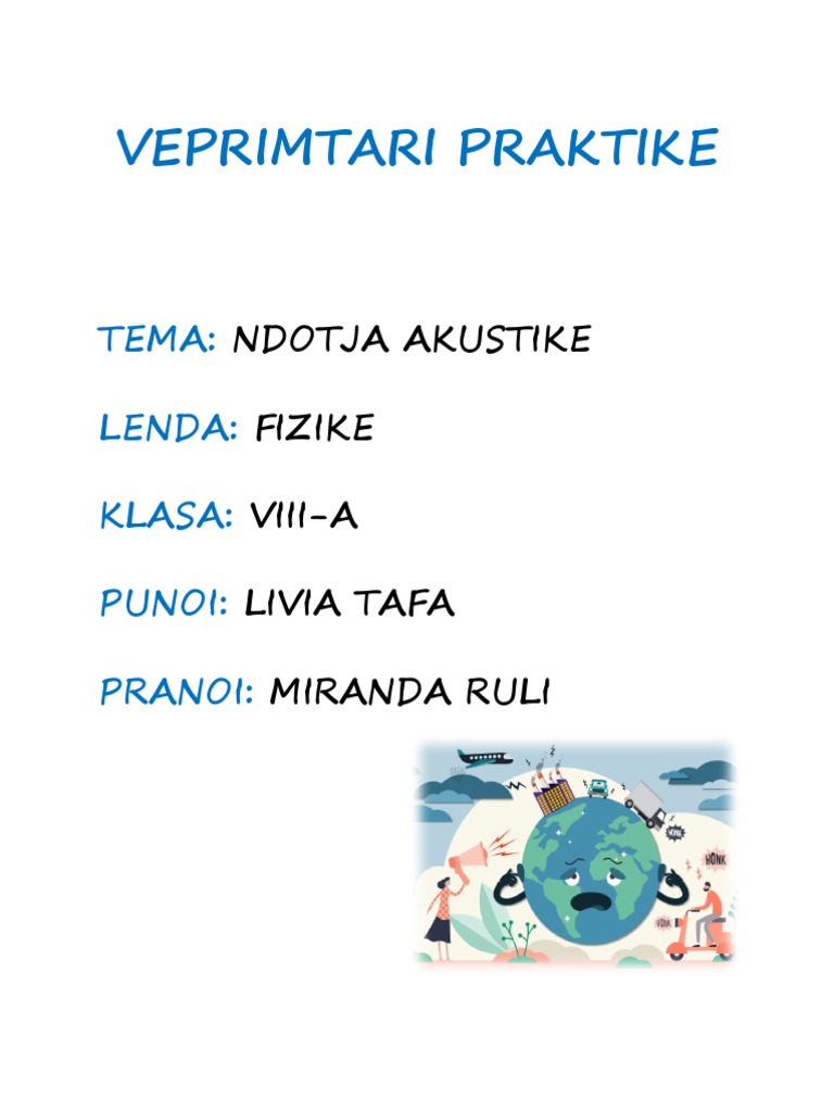 Ndotja Akustike Fizike | PDF