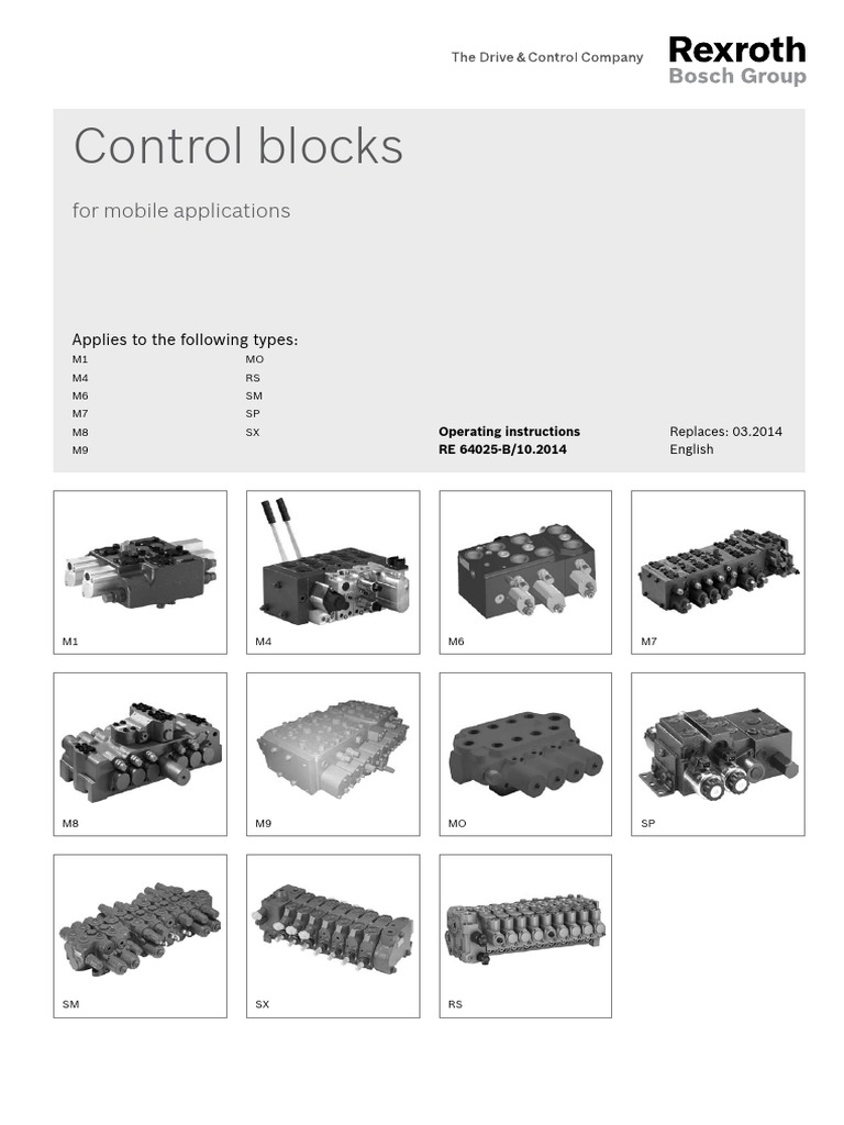Control Blocks: For Mobile Applications | PDF | Personal Protective ...