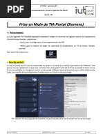 Tuto TIA PORTAL FR | PDF | Entrée/Sortie | Programmation informatique