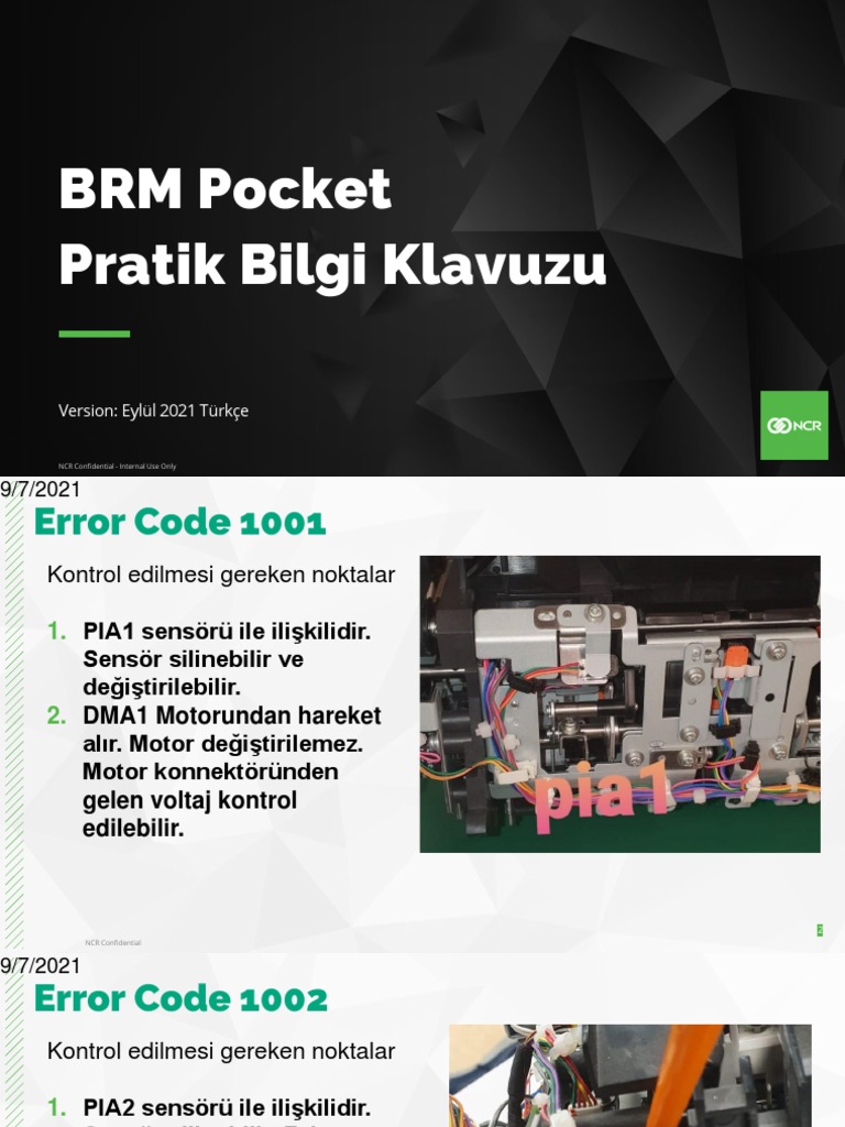 BRM Pocket Pratik Bilgi Klavuzu | PDF
