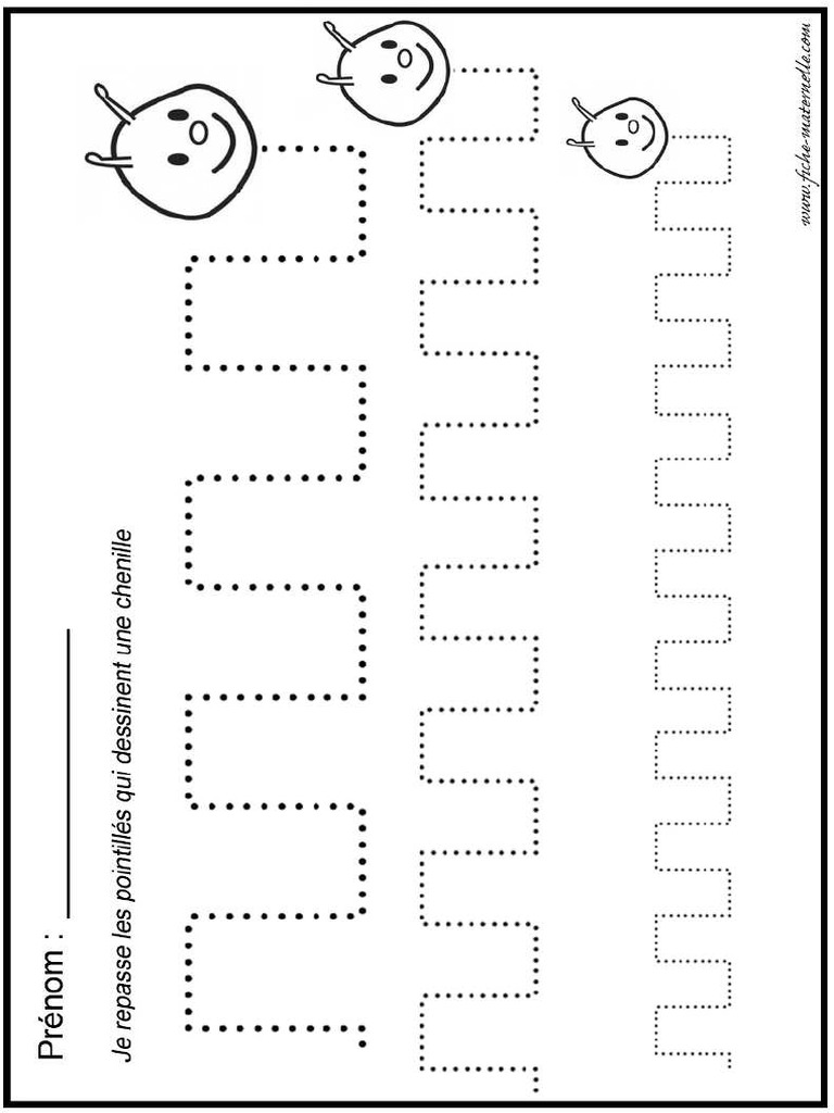 Graphisme Creneaux Chenille | PDF