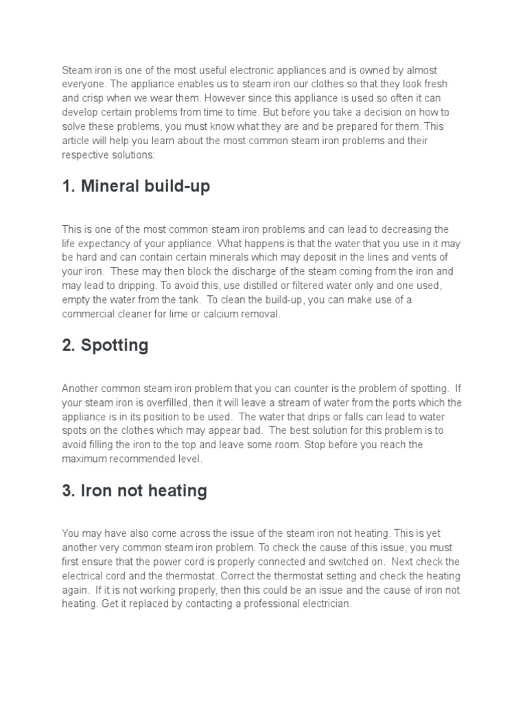 Iron | PDF | Home & Garden