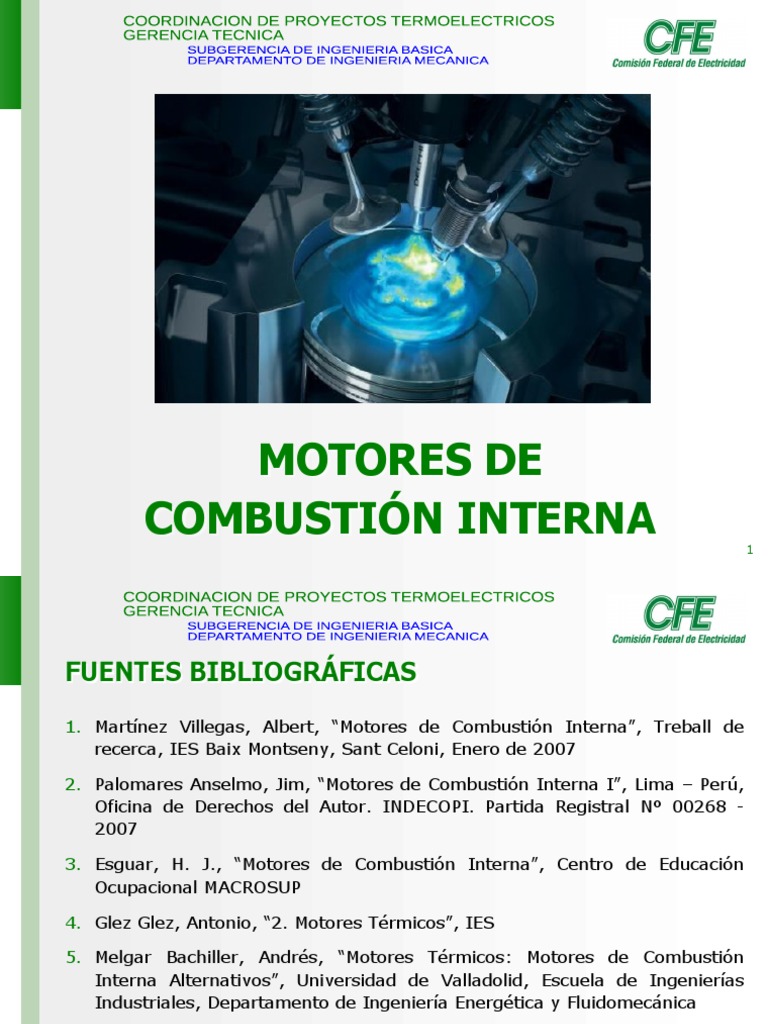 007 - Motores de Combustion Interna | PDF | Inyección de combustible | Pistón