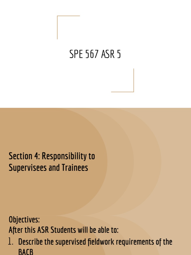 Spe 567 Asr 5 | PDF | Reinforcement | Prejudices