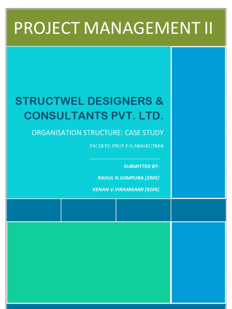 Structwel Consultants: Org Structure Case Study | PDF | Project Management | Invoice