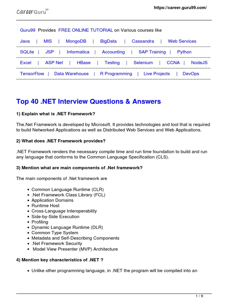 Net Technology Interview Questions Pdf Microsoft Silverlight Extensible Application Markup 
