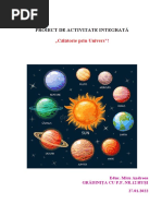 Fructe Si Legume de Toamna - Cosul Toamnei Model de Proiect Tematic | PDF