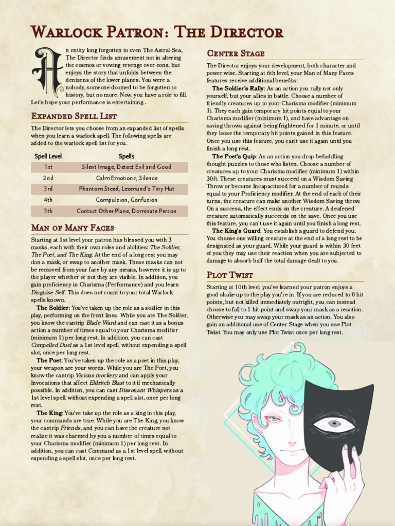 3 Warlock Subclasses - The Director, The Pawnbroker v1.3, and The ...