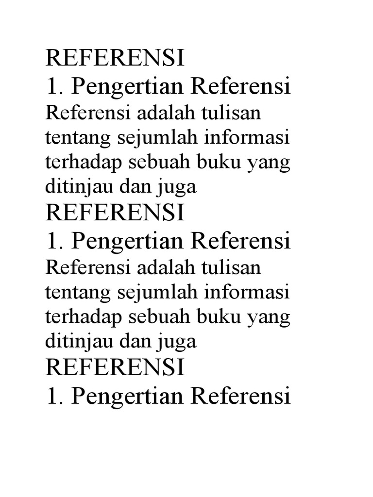 Chapter Sitasi Dan Referensi | PDF