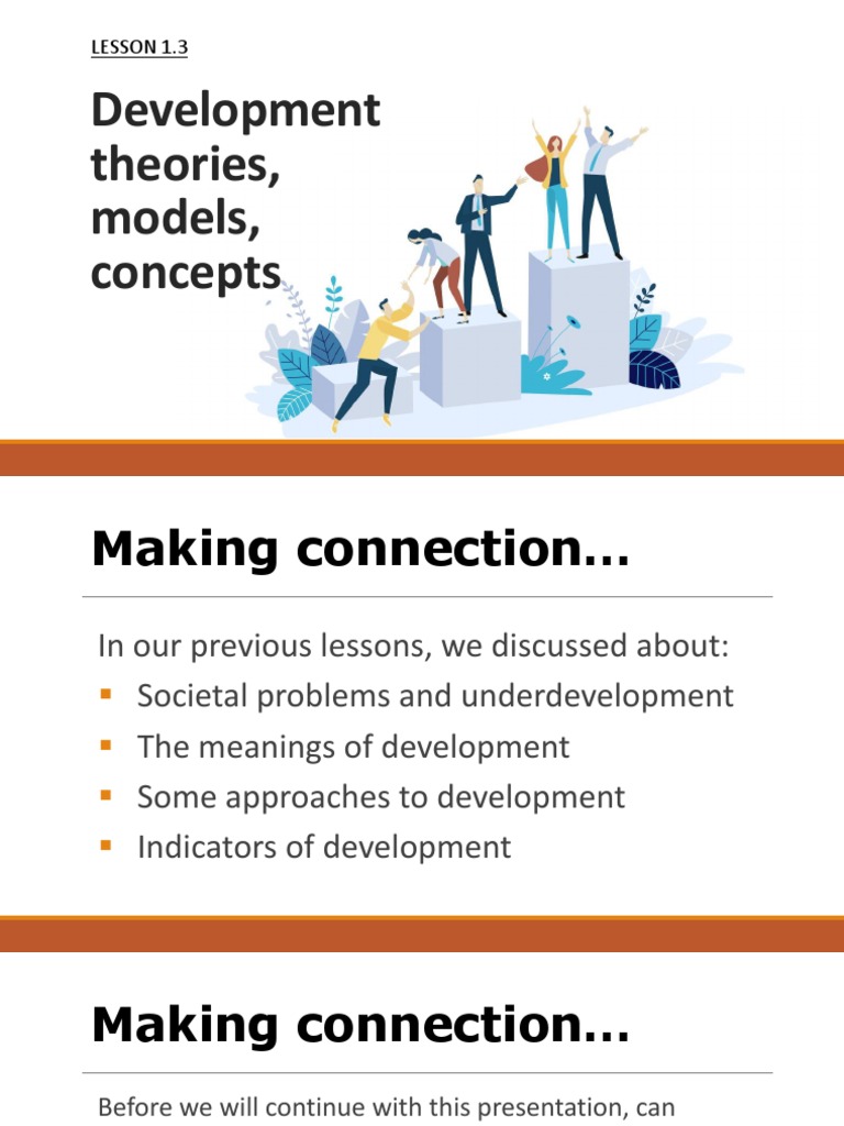 1.3.developmen Theories Models Concepts 2022 | PDF | Modernization ...