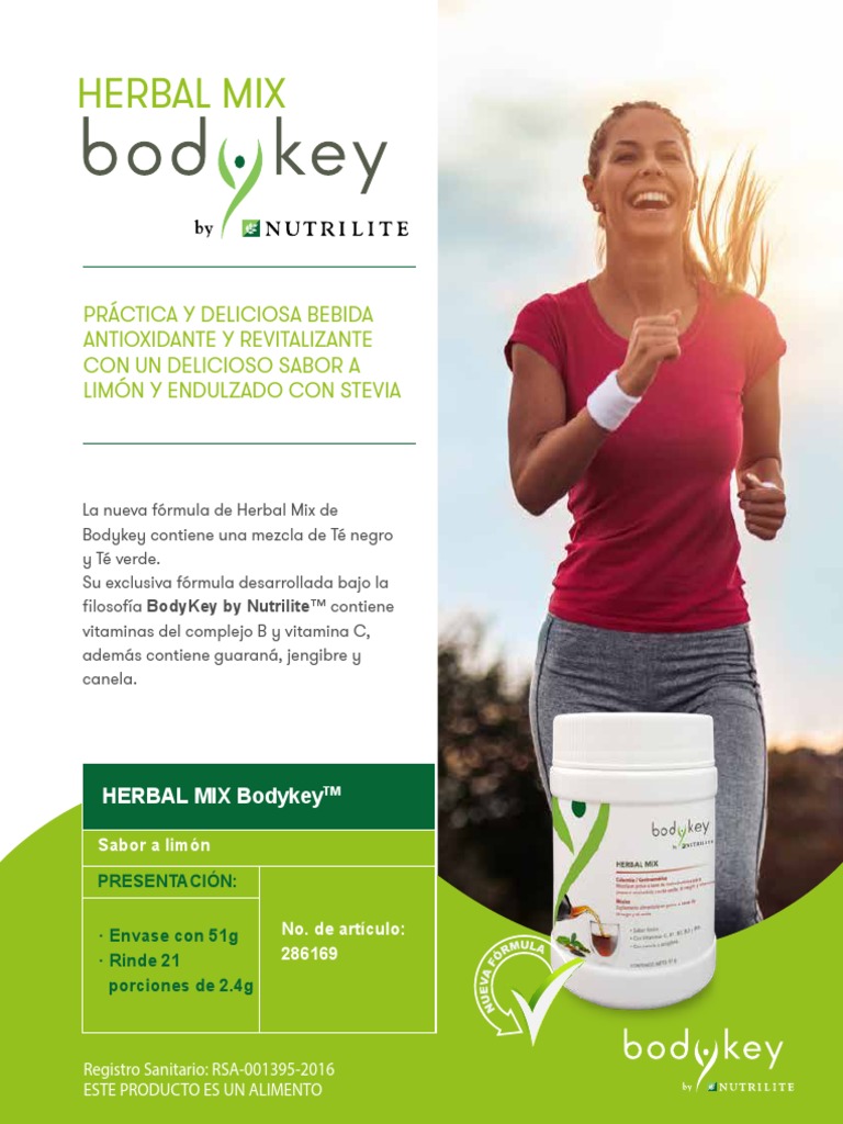 Mezcla Herbal Body Key | PDF | Té | Vitamina
