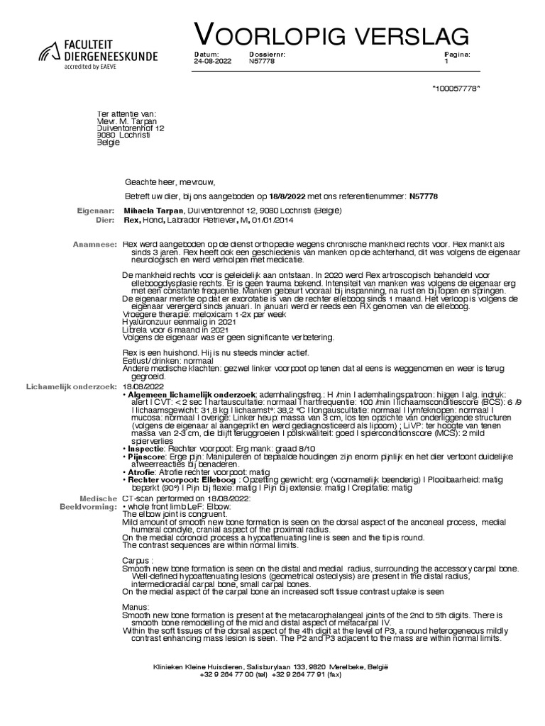 Verslag N57778-11 | PDF