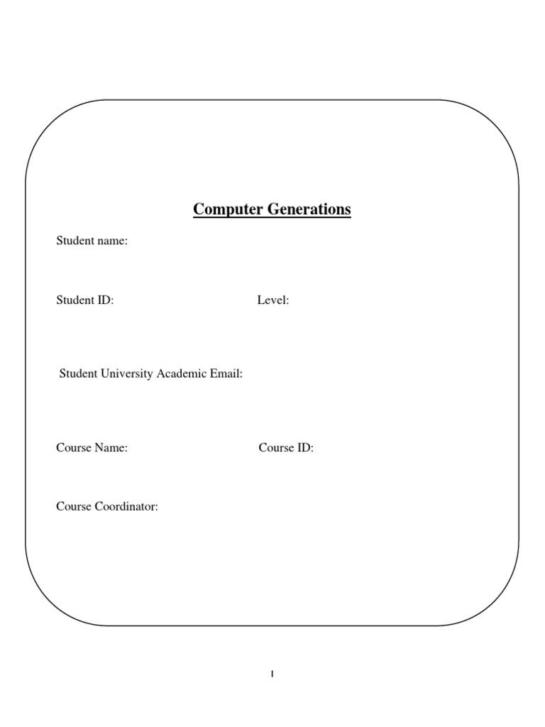 Research Computer Generations | PDF | Integrated Circuit | Microprocessor