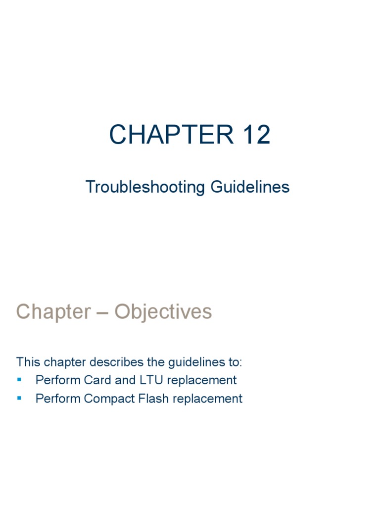 Troubleshooting Guidelines | PDF | Computing | Computer Engineering