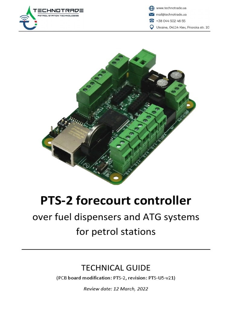 PTS 2 Forecourt Controller Technical Guide | PDF | Web Server ...