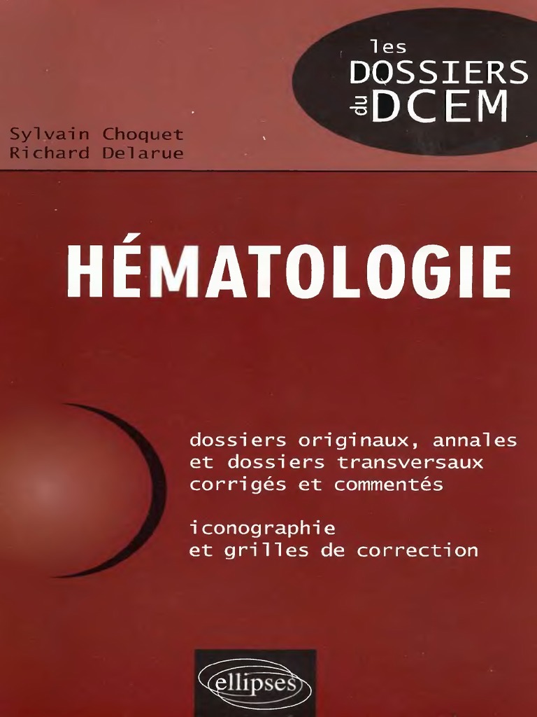DCEM Hématologie | PDF