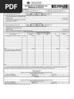 BIR Form 2307 Updated AUG 2023 | PDF | Payments | Taxes