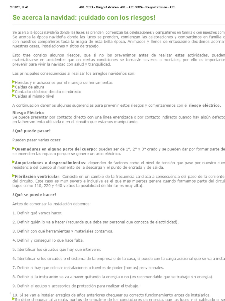 ARL SURA - Riesgos Laborales - ARL - ARL SURA - Riesgos Laborales - ARL ...