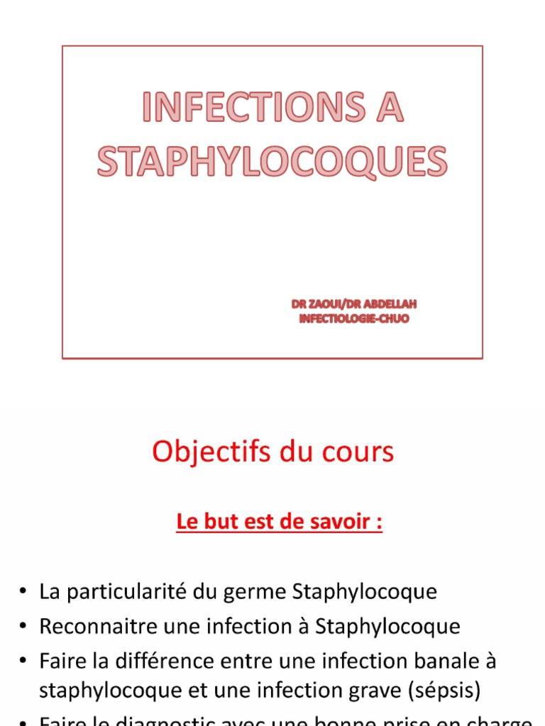 9 - Infection À Staphylocoque | PDF