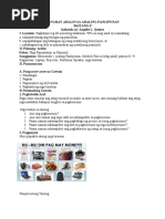 Detailed Lesson Plan (Kahalagahan NG Pagkonsumo) | PDF