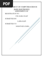 Analog Circuits Lab Possible Viva Questions | PDF | P–N Junction | Semiconductors