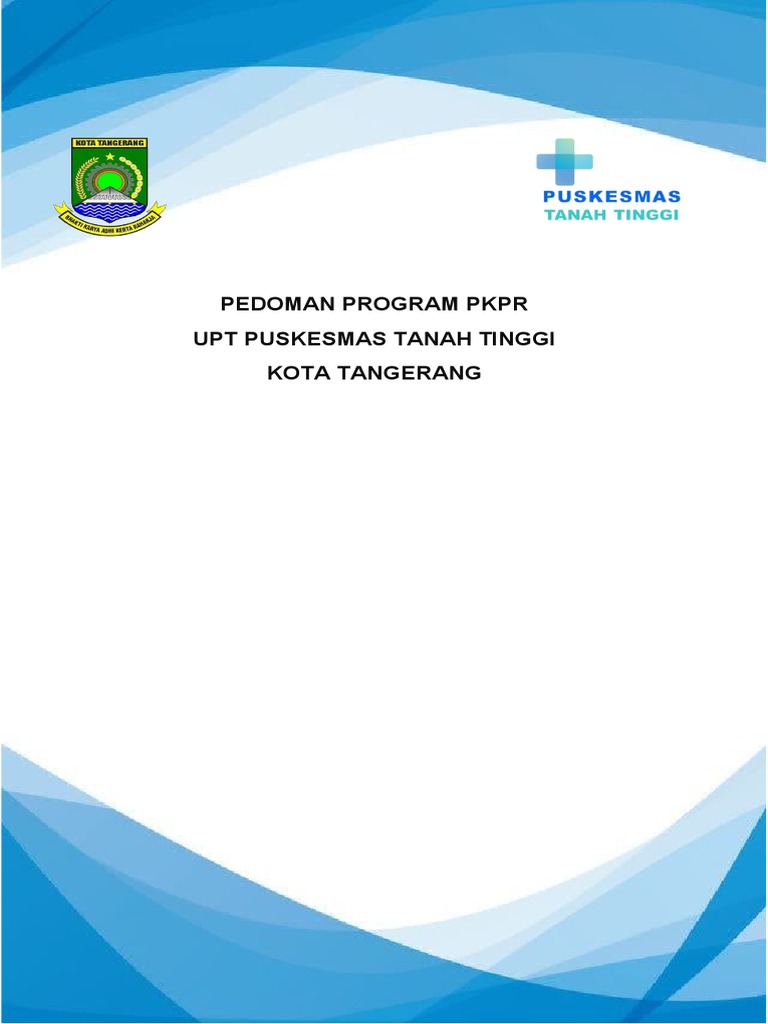 Pedoman PKPR Puskesmas Tanah Tinggi | PDF | Kesehatan Holistik | Sains ...