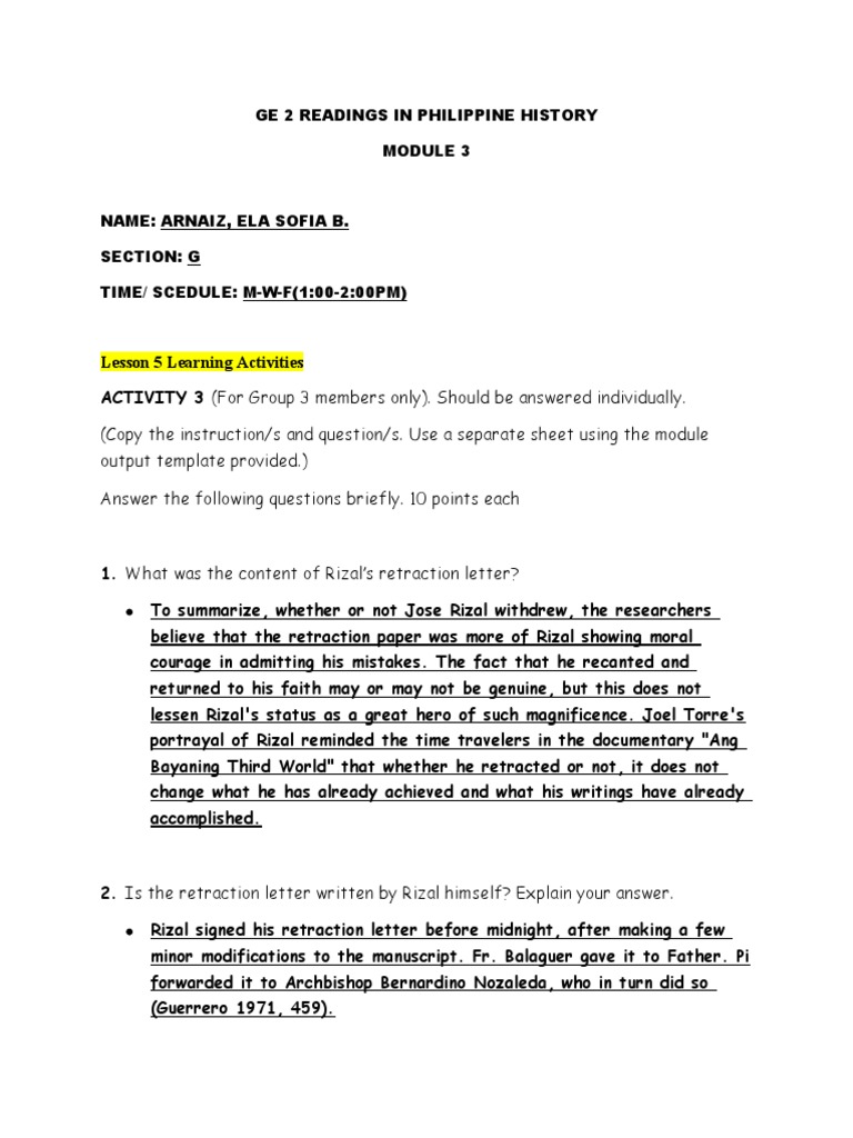 Ge 2-Module 3 | PDF | Religion & Spirituality