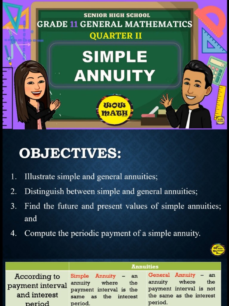 Simple Annuity | PDF